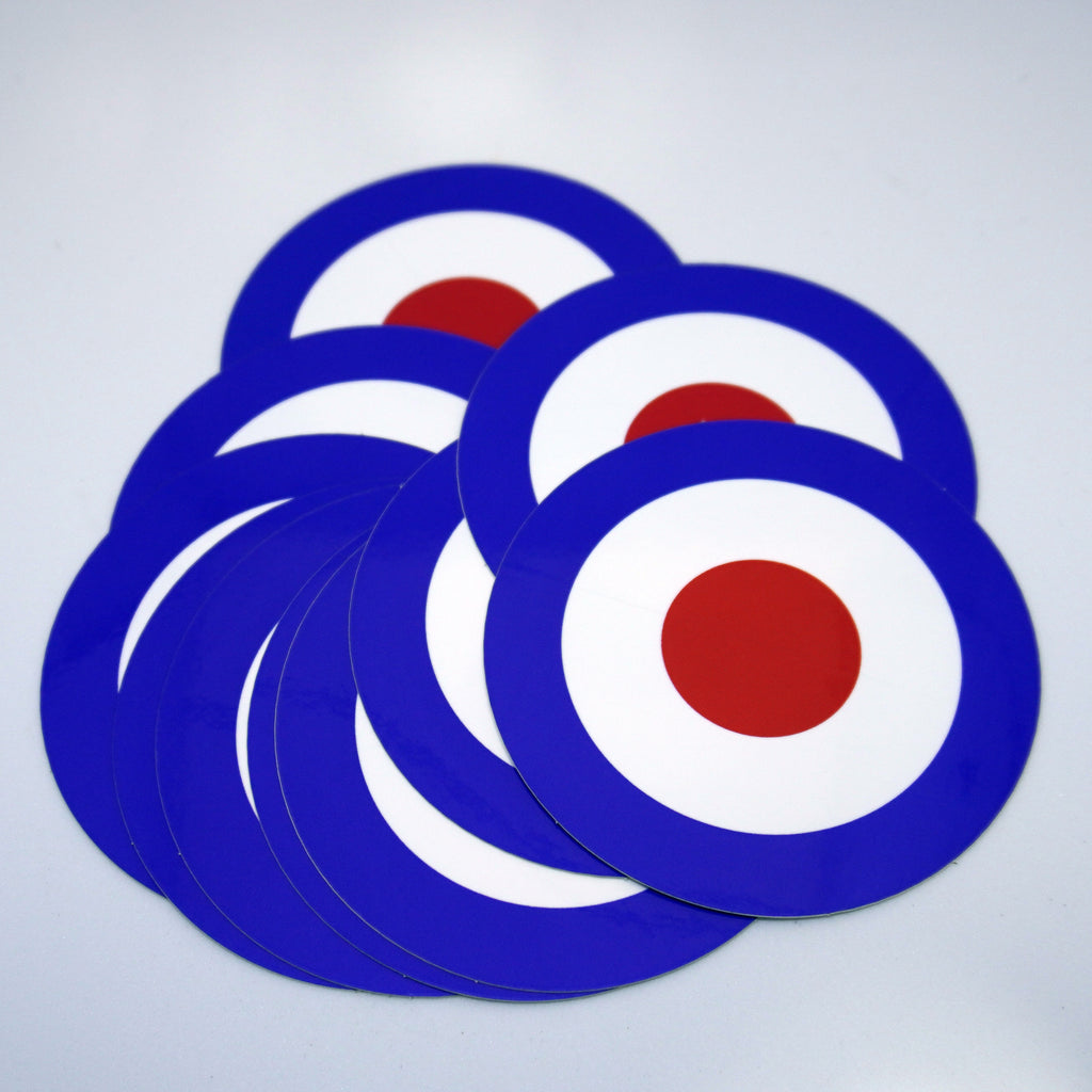 Car Sticker Decal Retro Distressed RAF Roundel Vinyl Sticker Decal ...