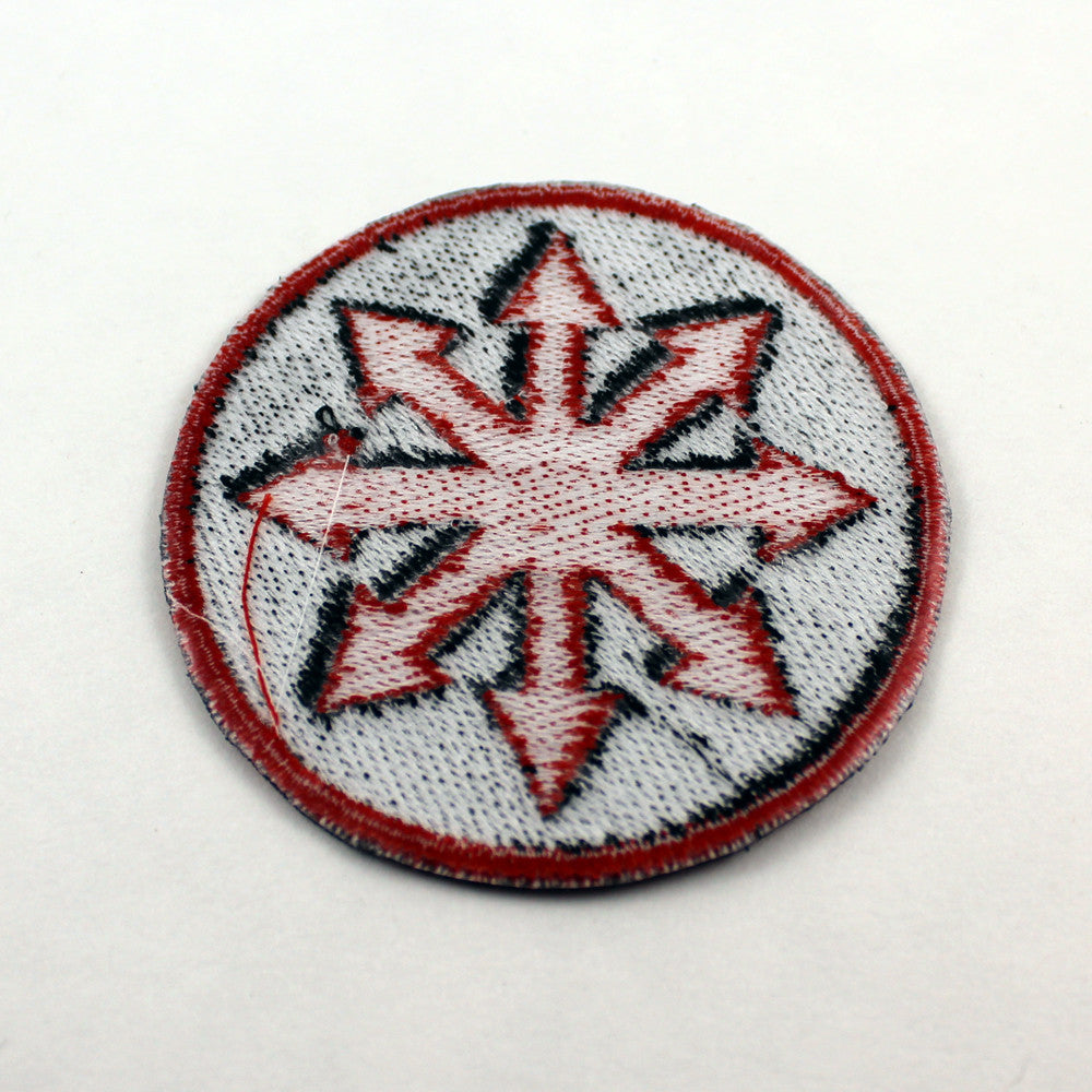 Chaos Star | 2 3/4 Inch Patch | Fully Embroidered – Big Mean Punk ...